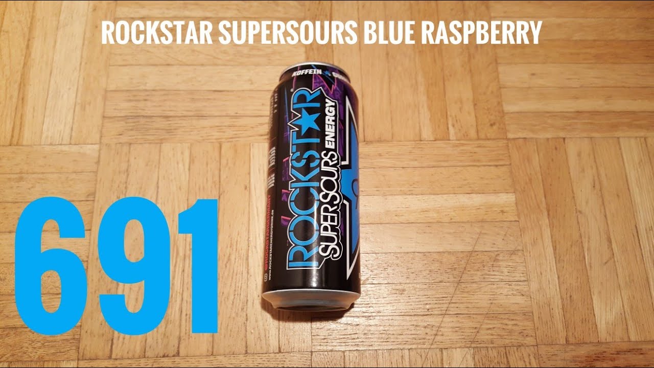Getränke Test Teil 691 ( Rockstar Energy Drink Super Sours Blue ...