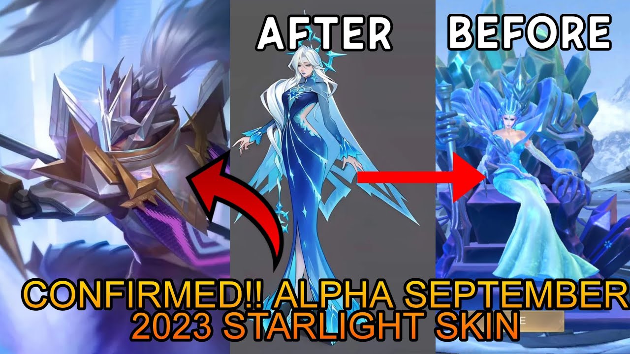 Confirmed!! Alpha September 2023 Starlight Skin | Aurora Revamped ...