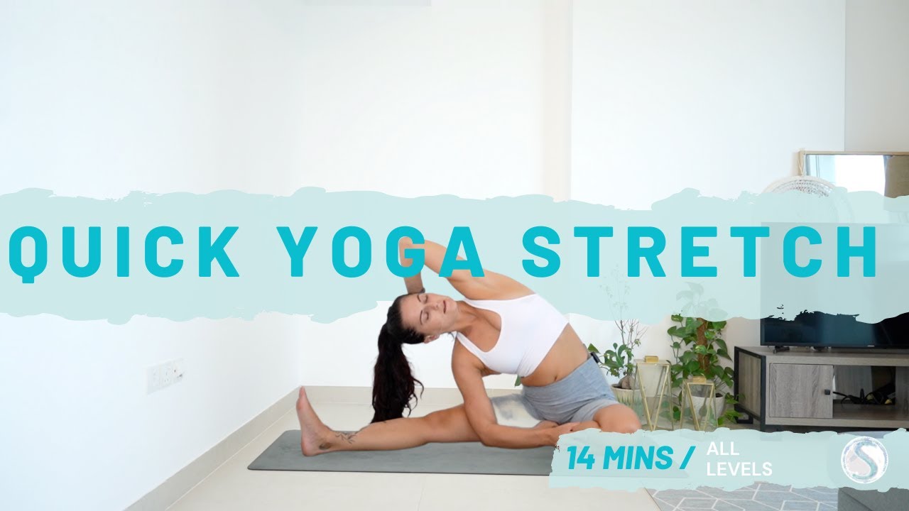 Quick Yoga Stretch - For Busy People - YouTube