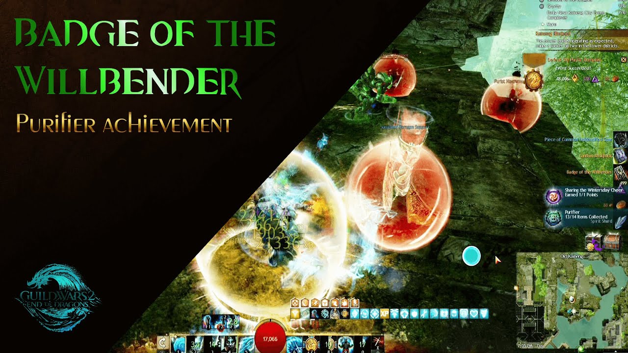 Guild Wars 2 - Purifier Achievement - Badge of the Willbender [End of ...