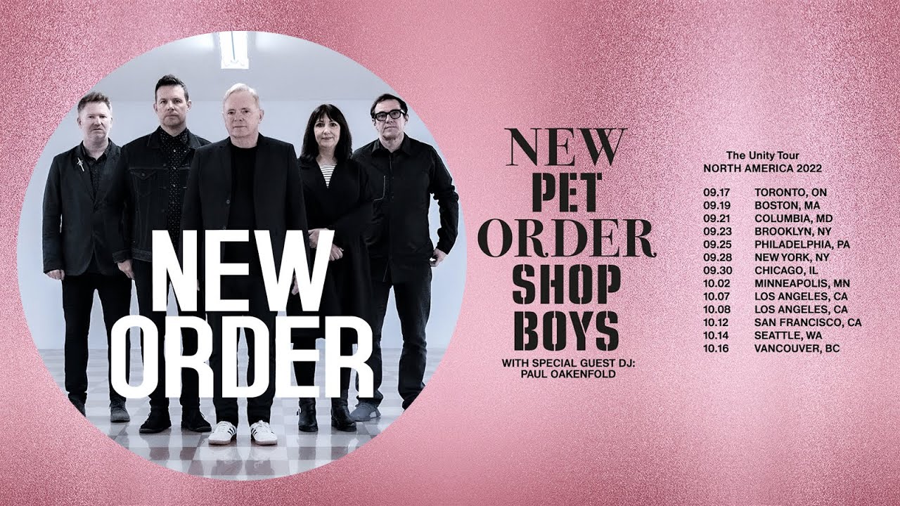 NEW ORDER: The Unity Tour 2022 NYC - YouTube