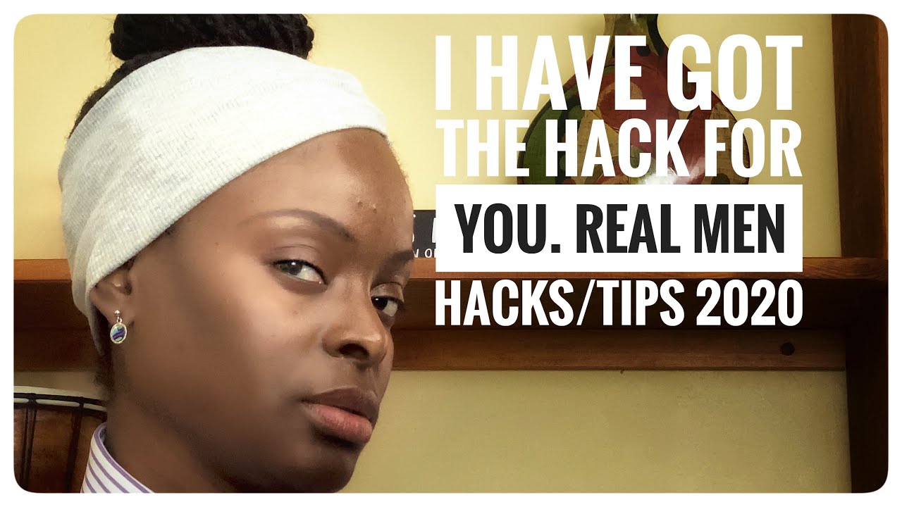 REAL MEN HACKS 2020 | 8 Life Hacks/Tips For Men | - YouTube