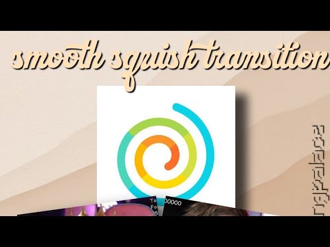 how to do smooth squish transition on funimate! [funimate tutorial #1] - YouTube
