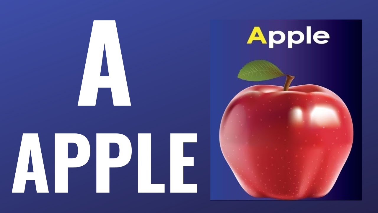 A for Apple | ABCD | ABC Alphabet | Chote Bachcho ke liye ABCD | ABCD ...