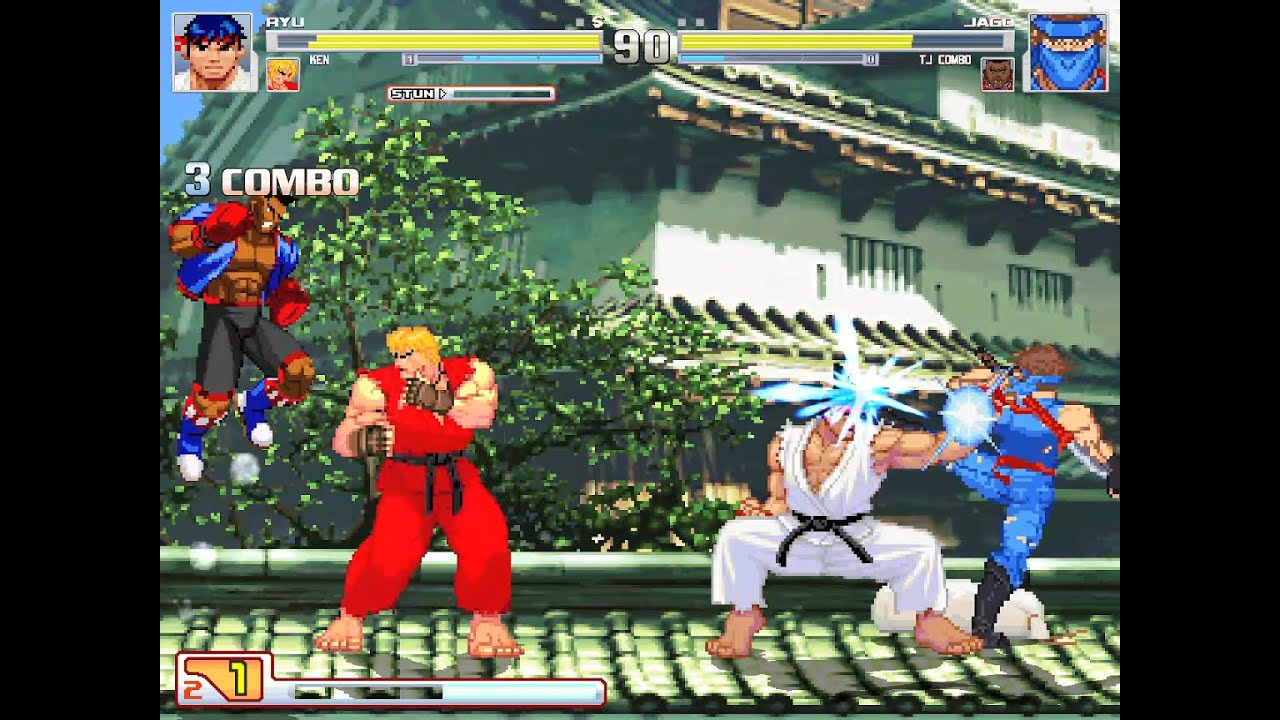 Ryu(SF3) & Ken(SF3) vs Jago & TJ Combo - YouTube