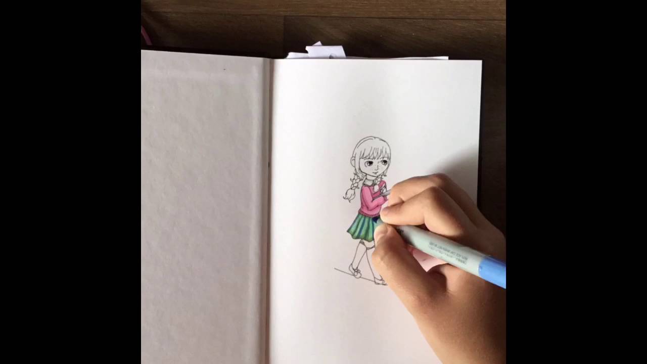 Self Portrait Speed Draw - YouTube