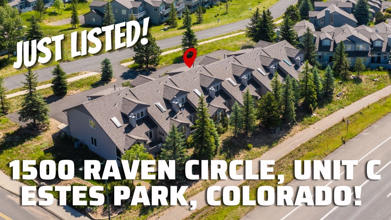 JUST LISTED! 1500 Raven Circle C, Estes Park - YouTube