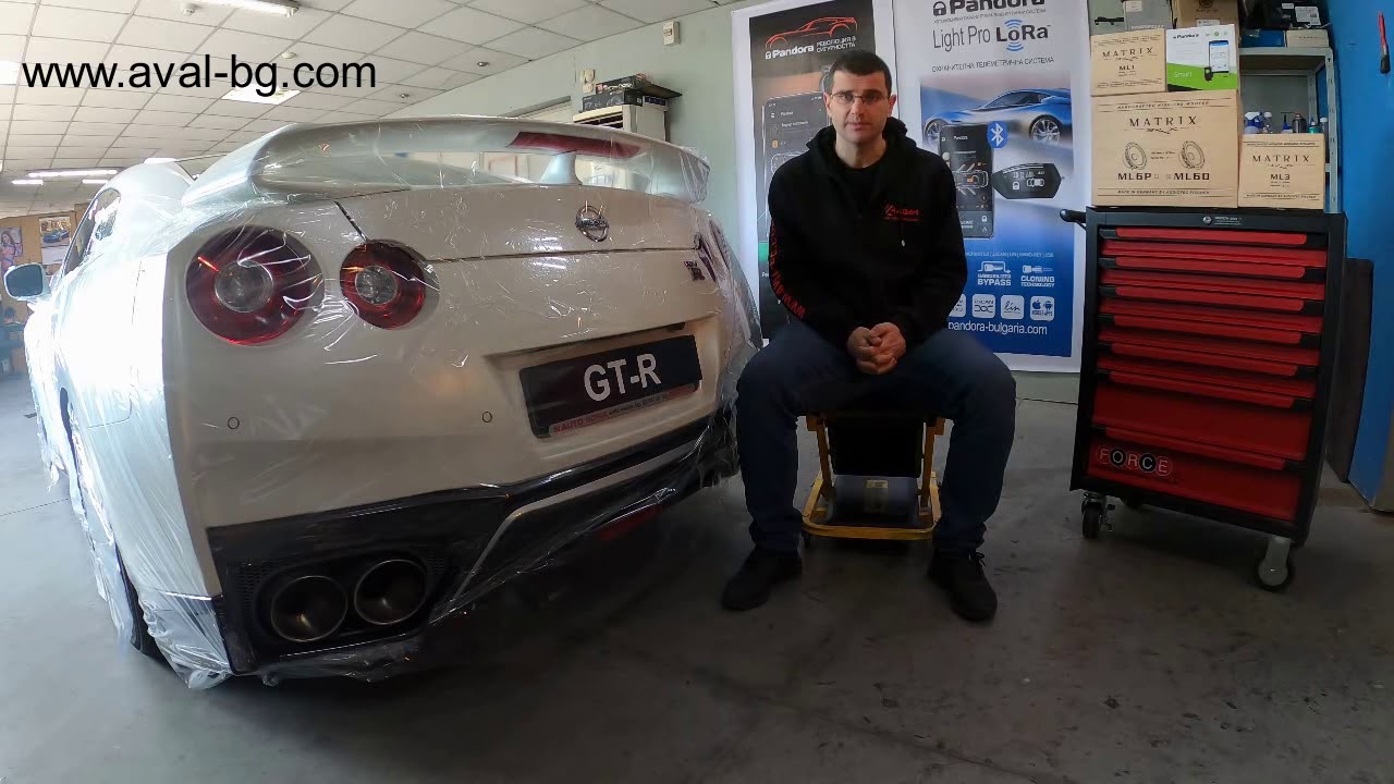 Nissan GTR R35 #_whitezilla_r35_ custom high-end car audio system part1 ...