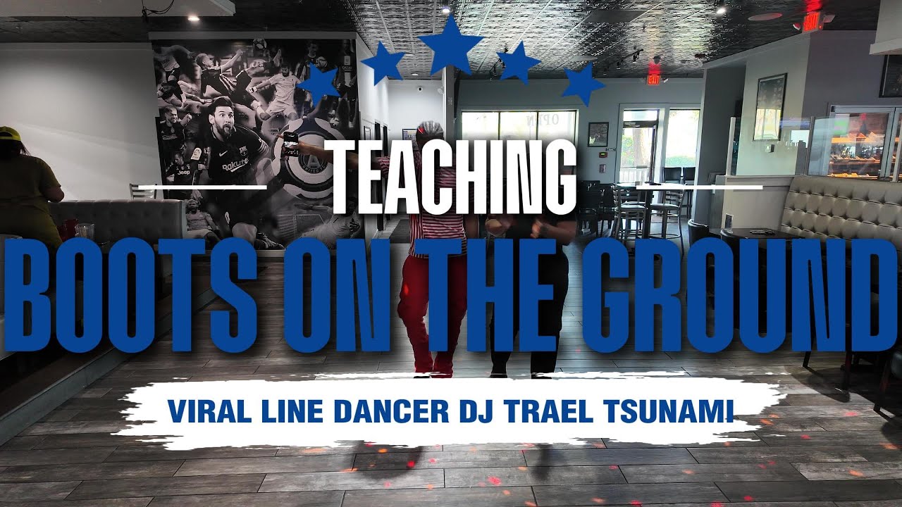 teaching boots on the ground line dance in atlanta, ga - YouTube
