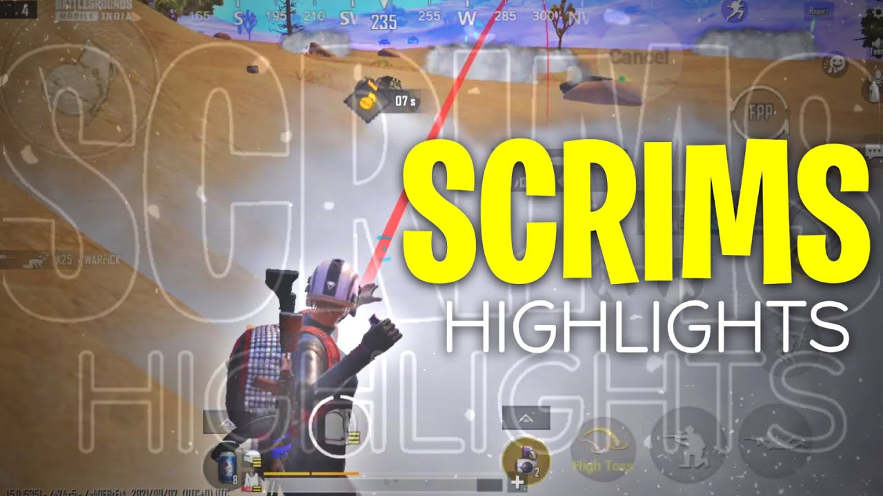 SCRIMS HIGHLIGHTS ⚡🤐 | PRO SCRIMS DOMINATION ft. 7 eSports | - YouTube