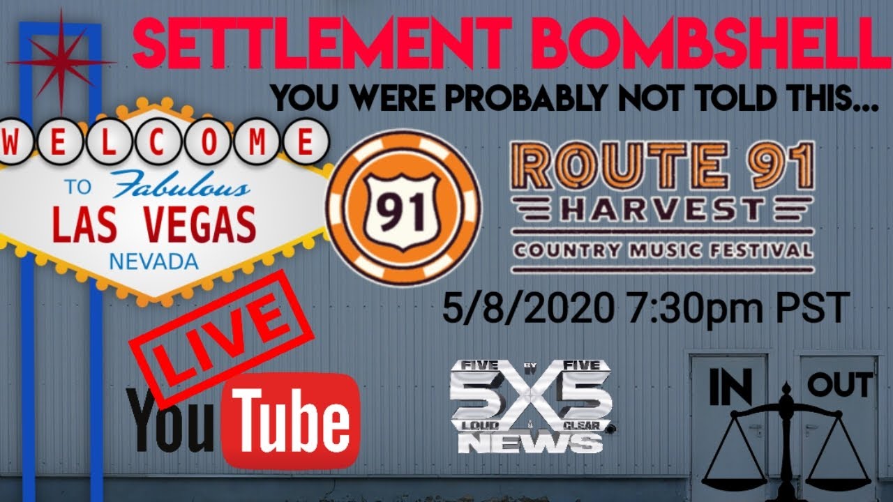 5X5 LIVE | Route 91 Concert | One October | Settlement Bombshell - YouTube