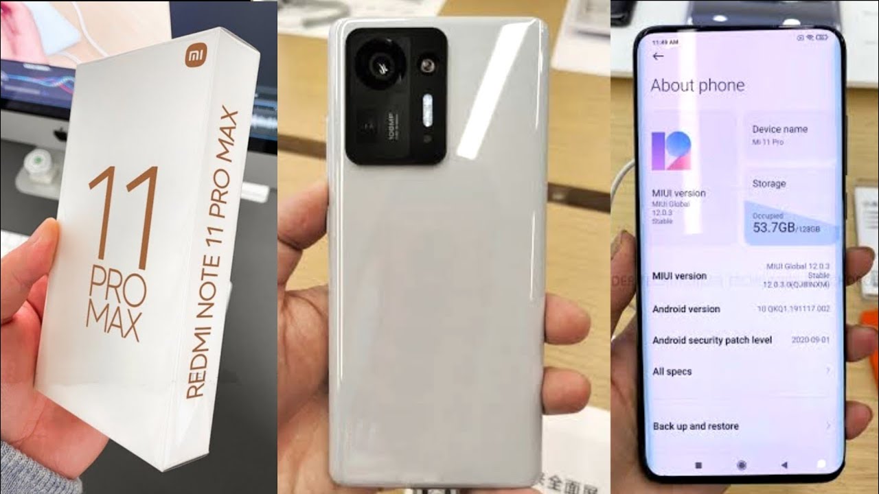 Redmi Note 11 Pro Max - 108mp, 120W Charging | LAUNCH Price in INDIA ...