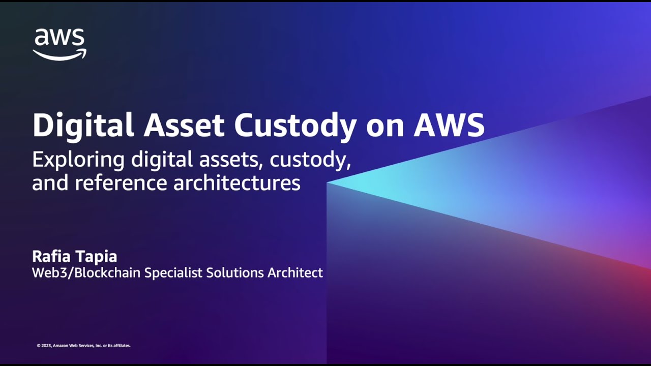 Building digital asset custody on AWS with Amazon Managed Blockchain ...