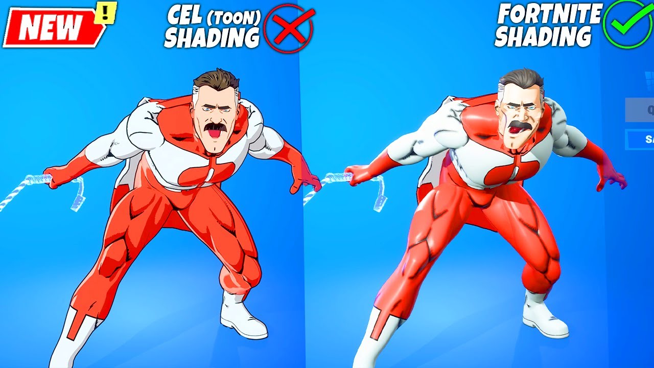 Omni-Man without Cel-Shading in Fortnite - YouTube