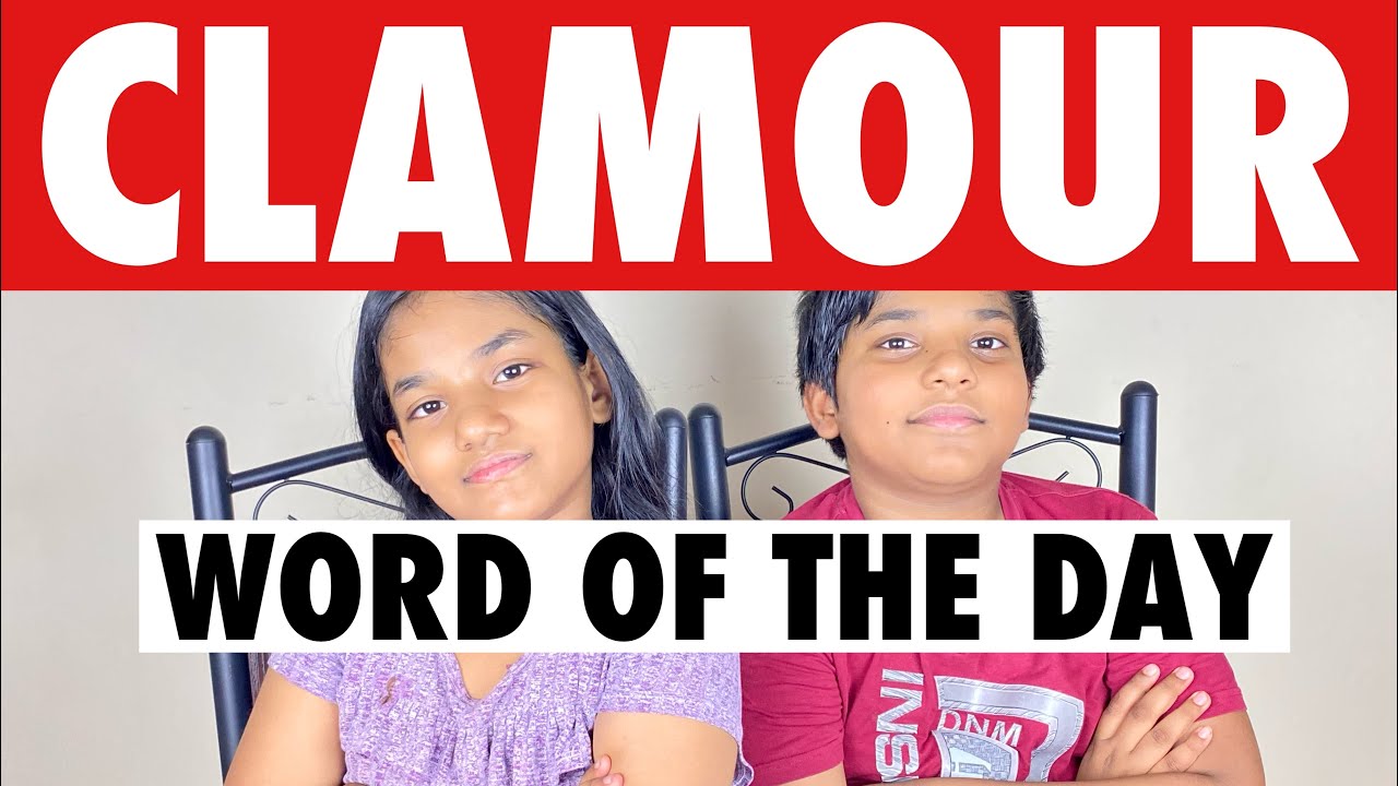 Clamour | clamour meaning | define clamour - YouTube