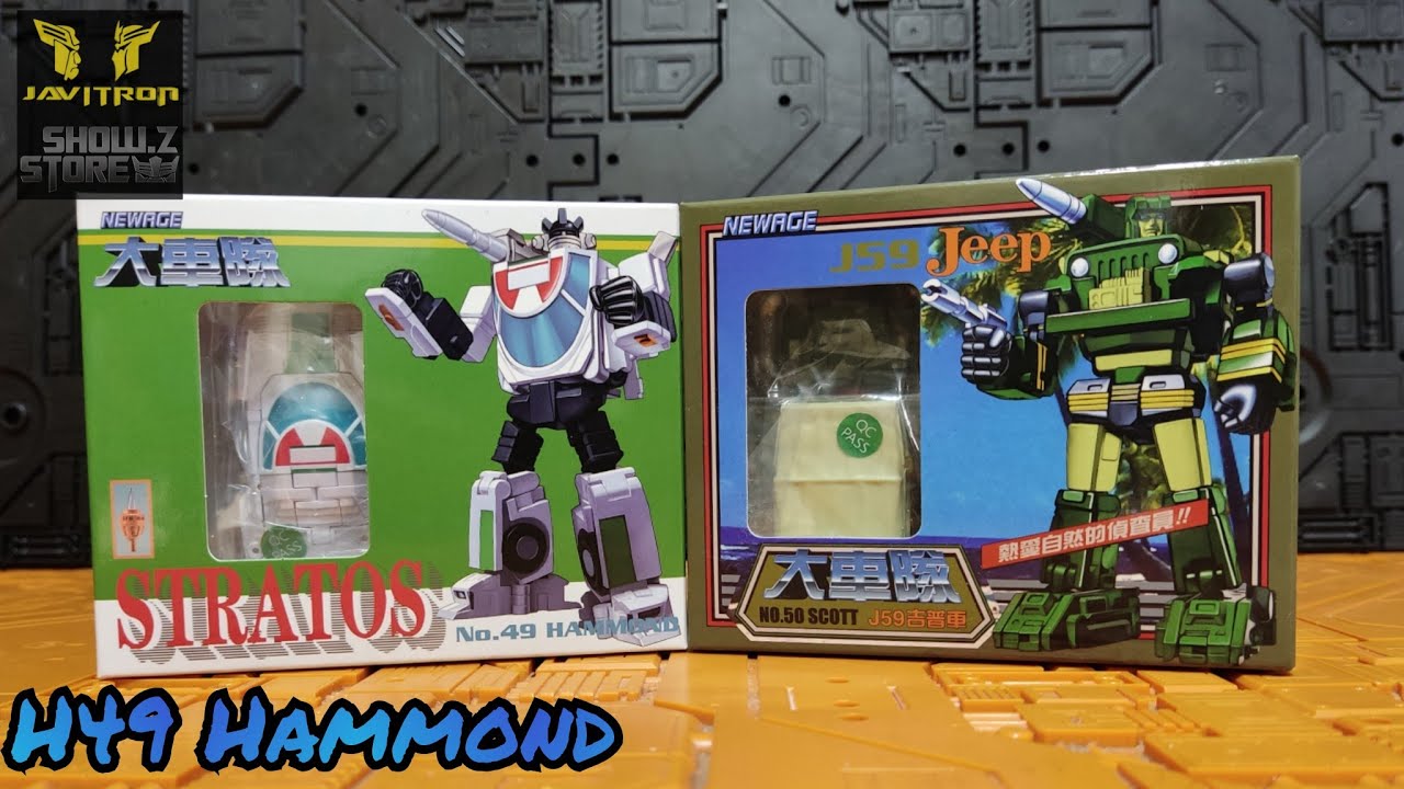 Review Transformers Newage H49 Hammond mini Masterpiece Wheeljack ...