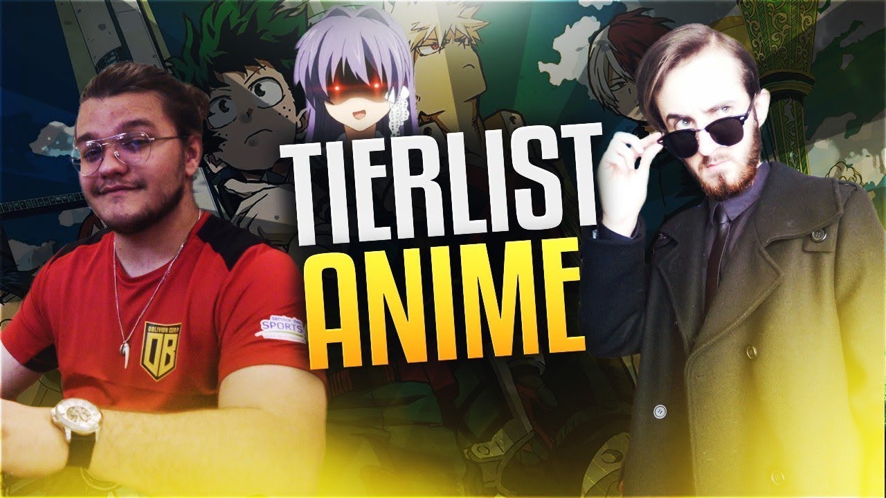 Tier list Anime Mathias feat. Mathias, le duo qui fait la paire ! - YouTube