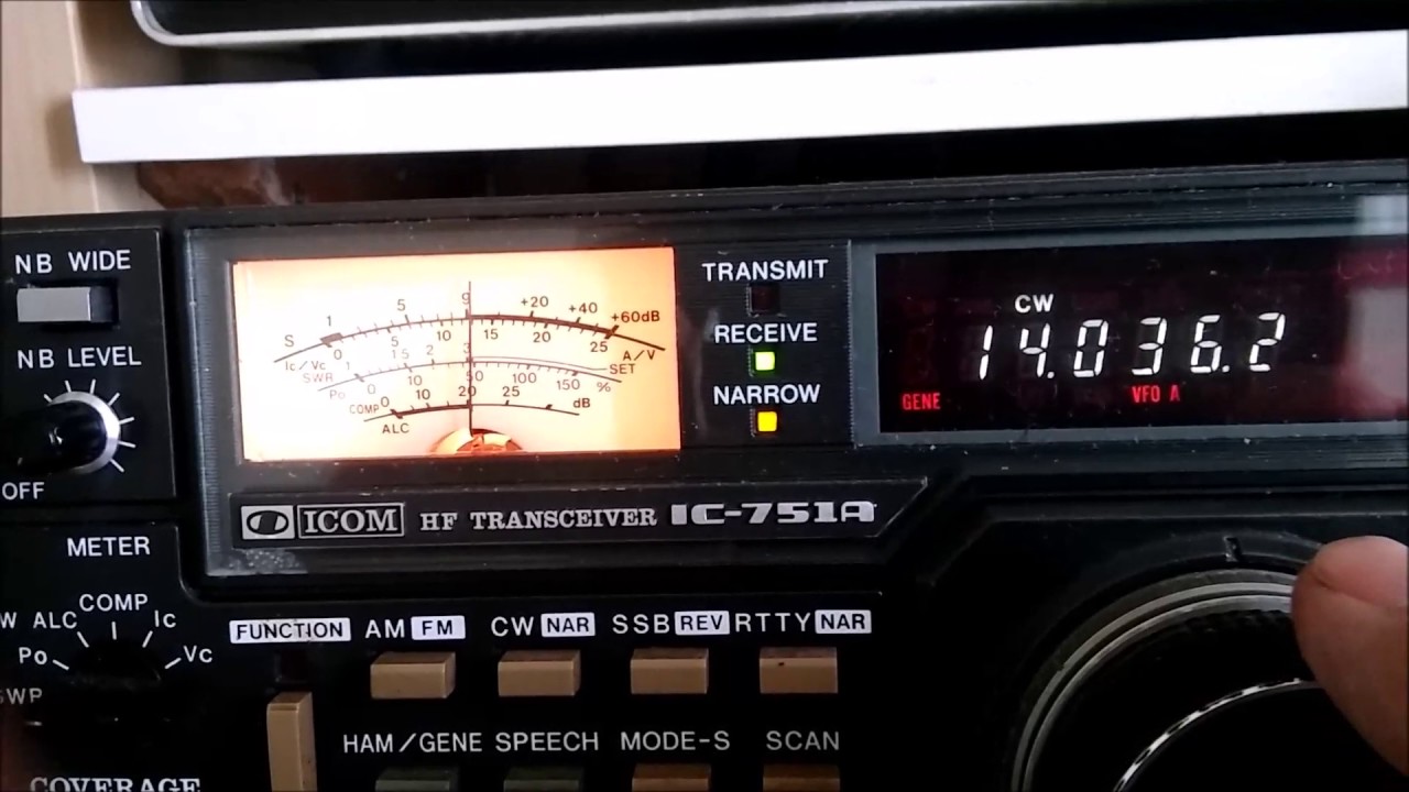 IC 751A AMAZING SELECTIVITY - YouTube