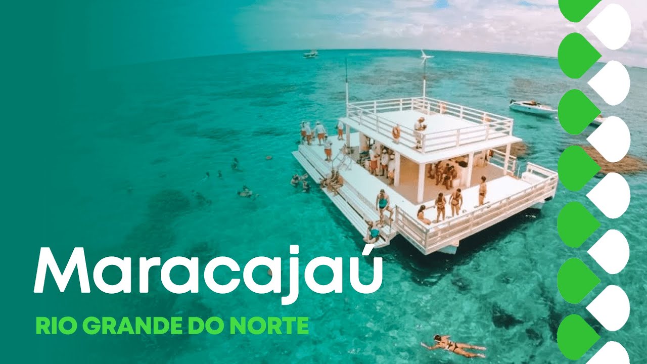 Praia de Maracajaú no Rio Grande do Norte | Luck Receptivo - YouTube