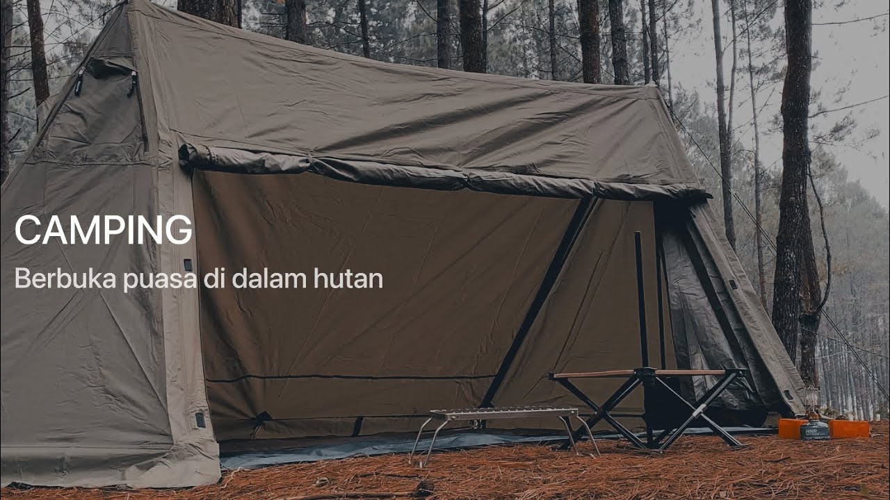 Duo Camping : buka puasa dan sahur di dalam hutan #camping #bushcraft # ...