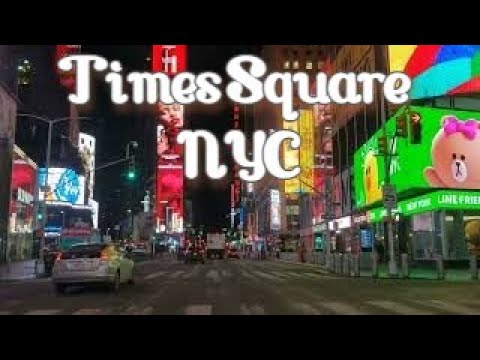 Times Square, Early Morning Drive NYC 🚗 - YouTube