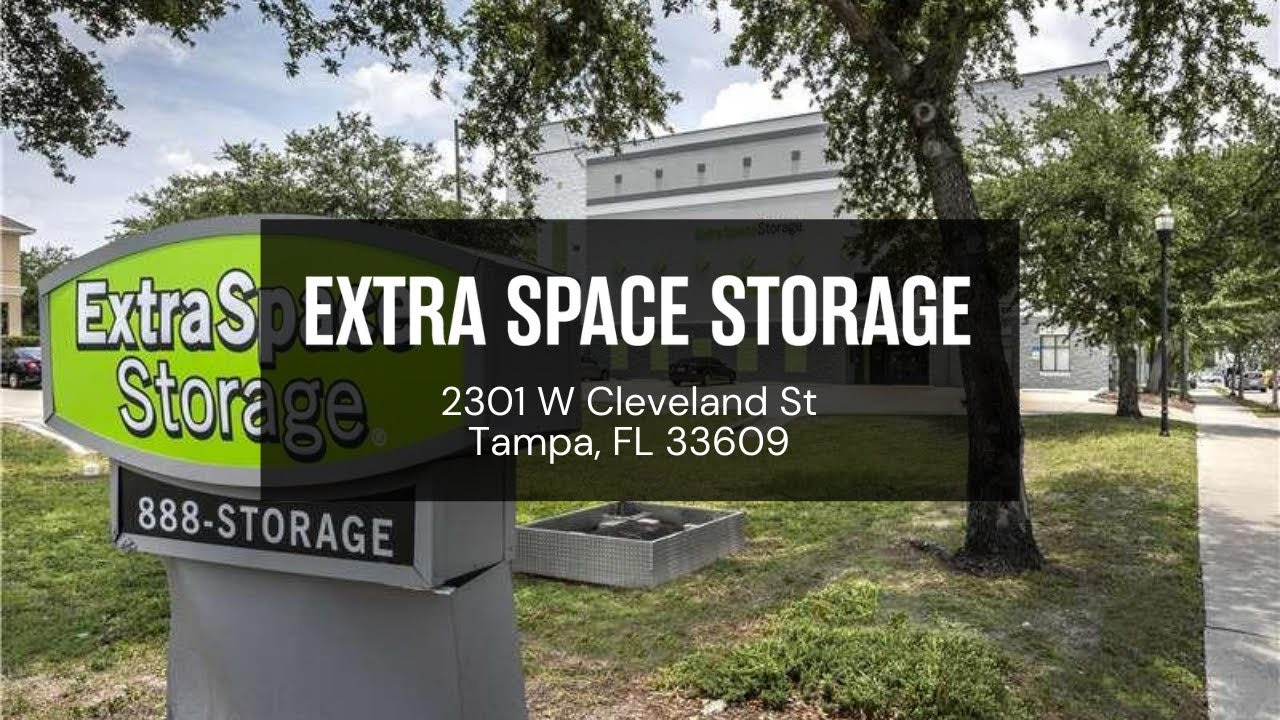Storage Units in Tampa, FL on W Cleveland St | Extra Space Storage ...