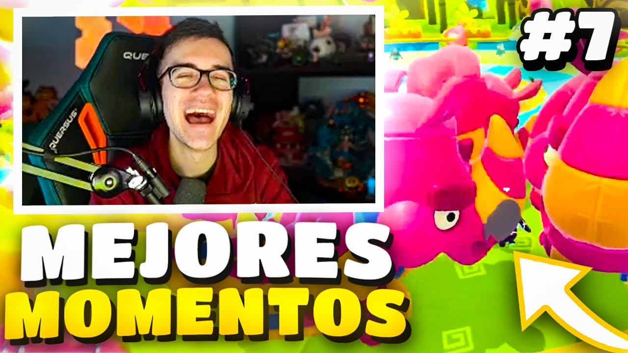 MEJORES MOMENTOS DE FALL GUYS #7 - YouTube