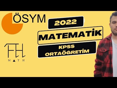 2022 KPSS ORTAÖĞRETİM MATEMATİK SORU ÇÖZÜMÜ | FURKANHOCAMATH