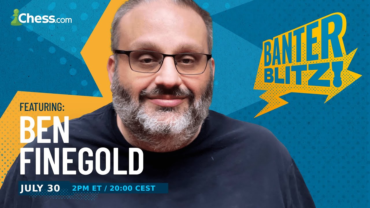 Banter Blitz with GM Ben Finegold !challenge - YouTube