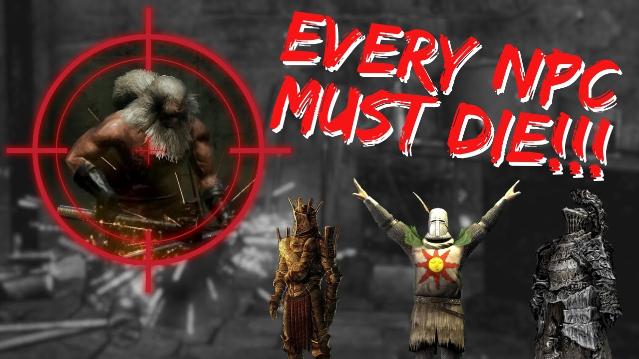 I Killed Every NPC in Dark Souls... It was a Mistake (Director's Cut ...
