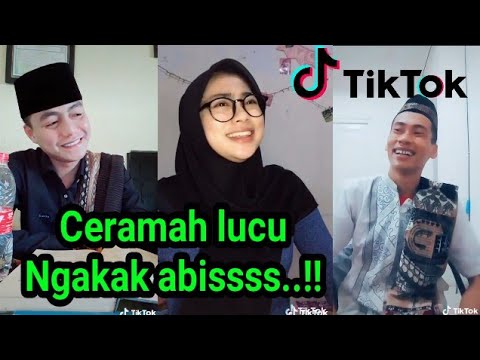 Vidio tik tok lucu ceramah bikin ngakak - YouTube