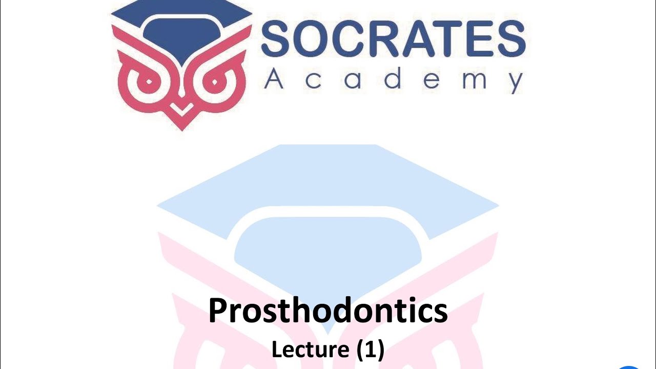 Prostho lec 1 (introduction to complete denture) - YouTube