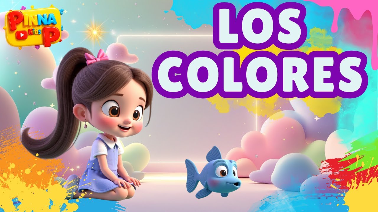 Canción de los Colores para Niños / Aprende Cantando en Español Pinna P ...