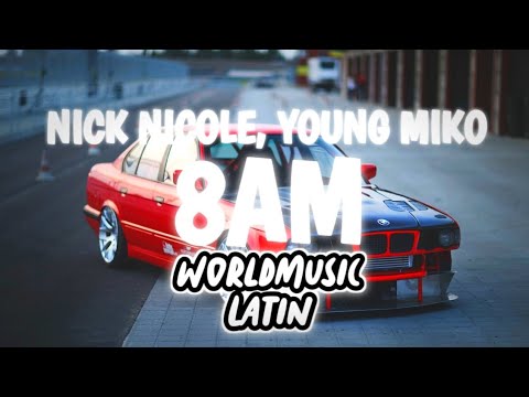 Nick Nicole, Young Miko - 8AM [Slowed + Reverd WML Bass Boosted] - YouTube