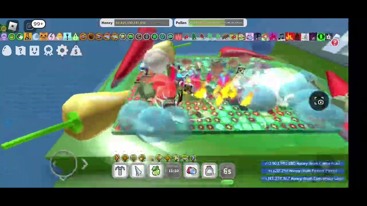 Pepper boost bee swarm simulator - YouTube