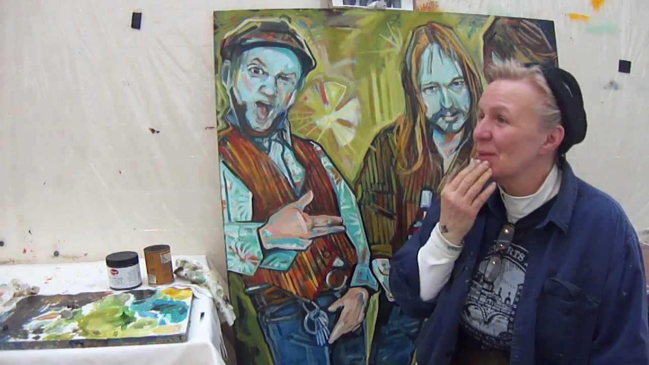 Studio 120 #8: Painter Beck Lane talks about showing, how to show and ...