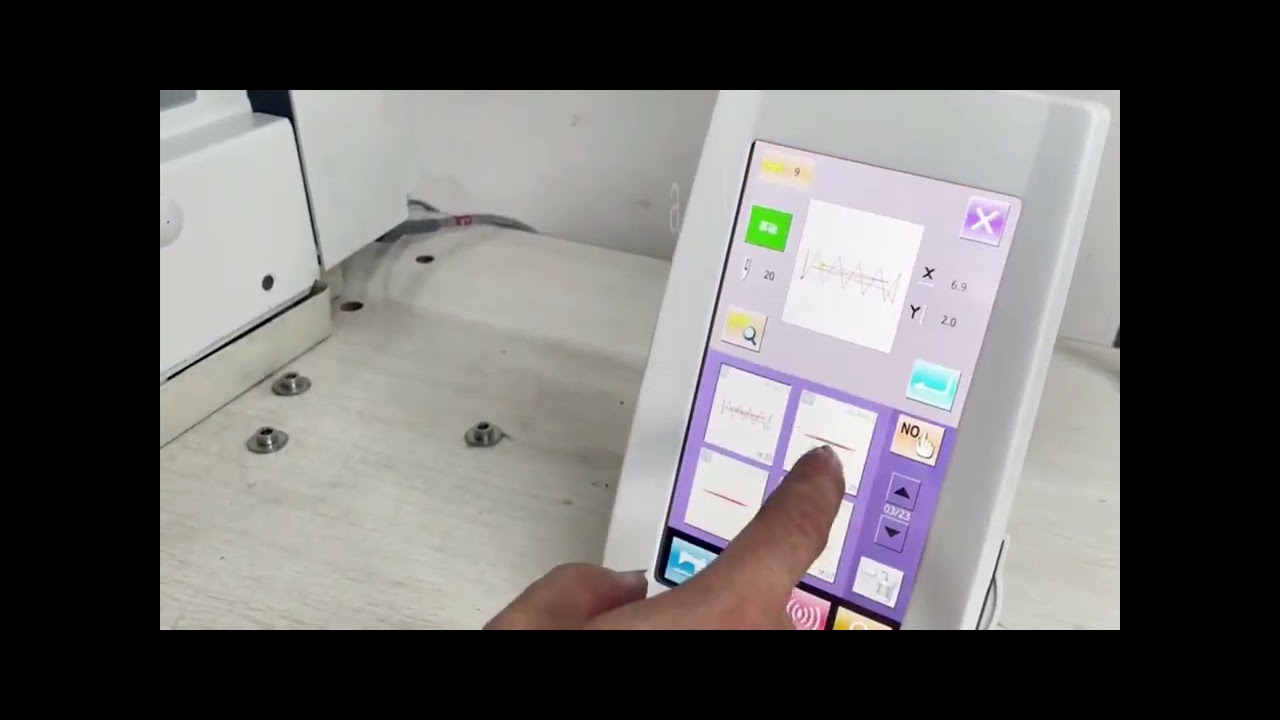 UN-430D ELECTRONIC BAR TRACKING MACHINE - YouTube