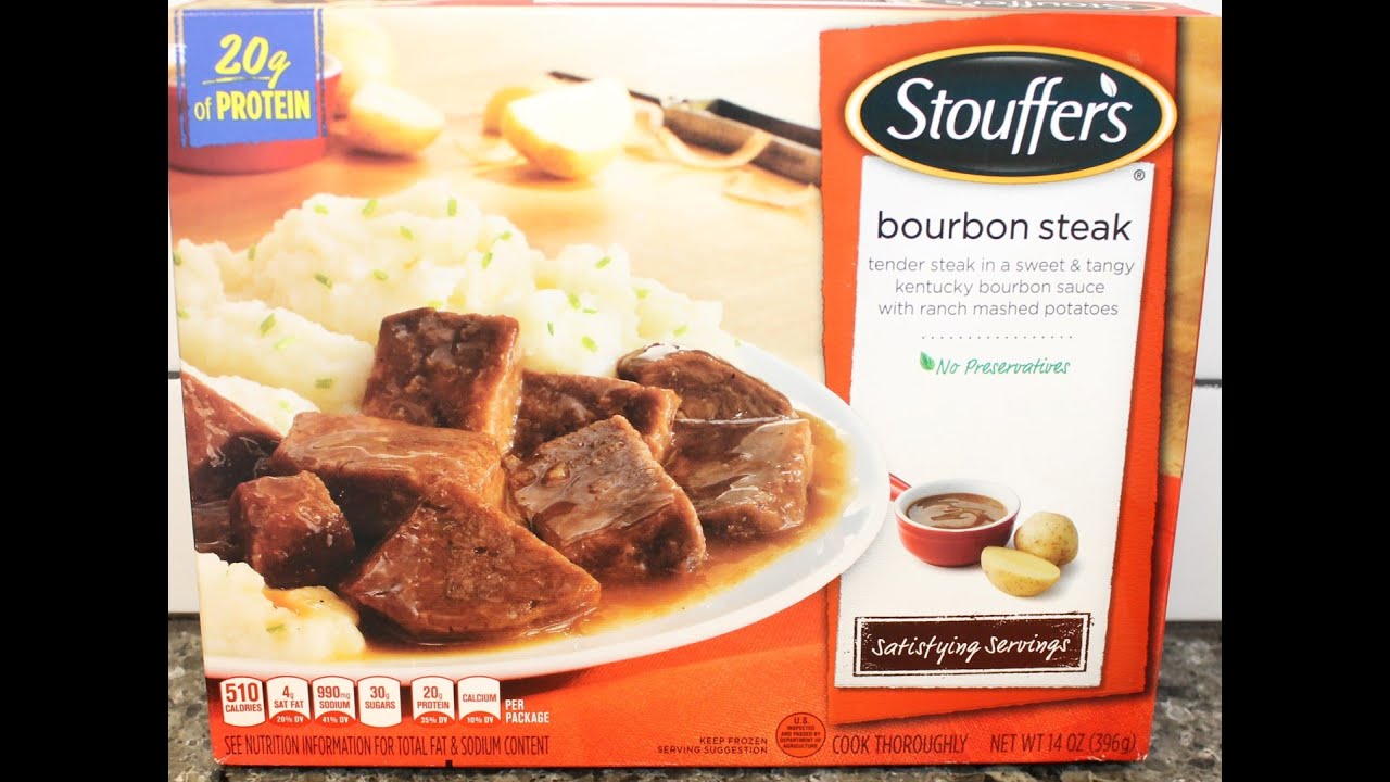 Stouffer's Bourbon Steak Review - YouTube