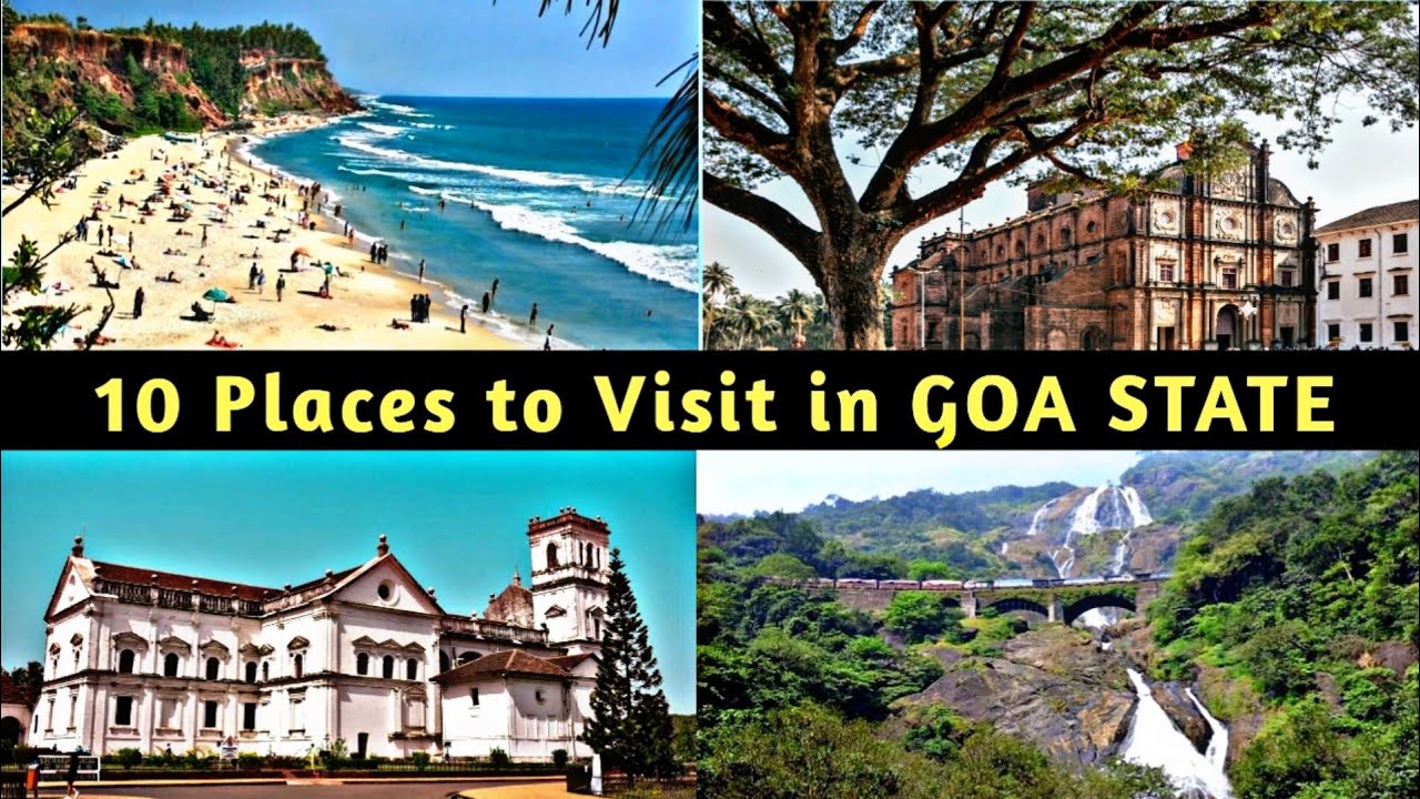 10 Most Famous Tourist Places in Goa State || Goa State ki sabhi Famous ...
