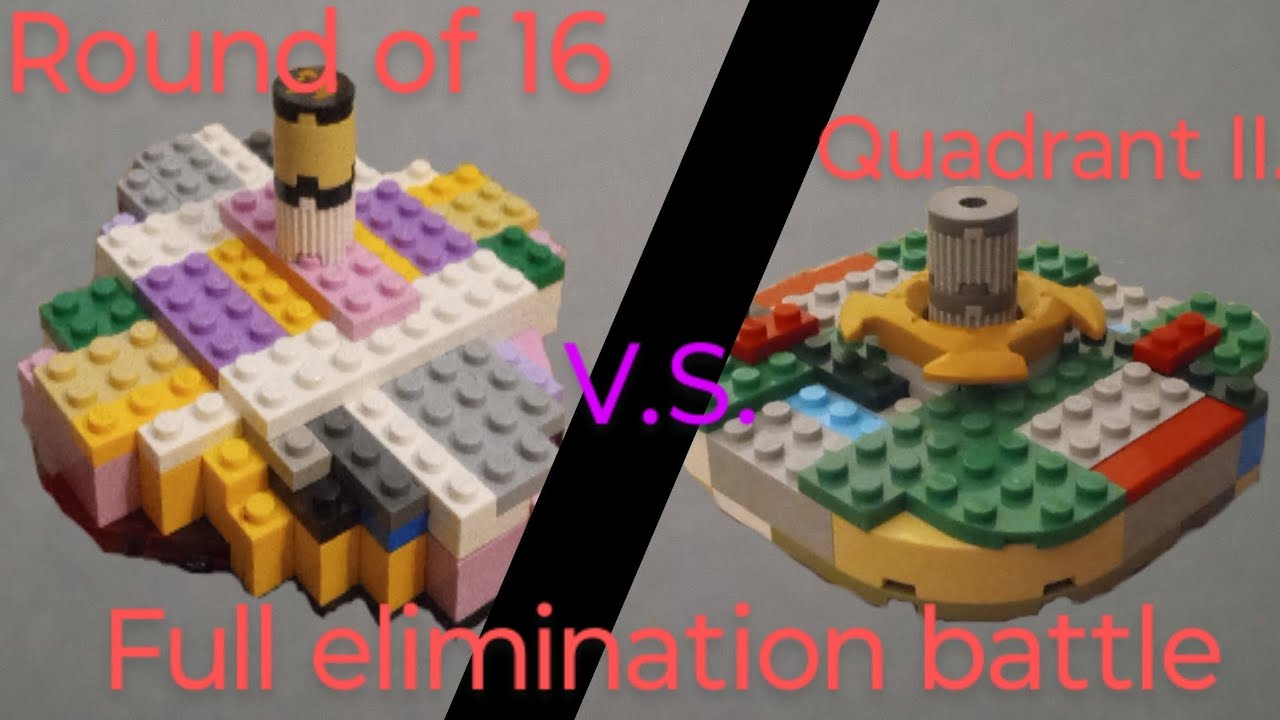 Round of 16: 1 seed High Voltage v.s. 4 seed Sensei. Lego spinners ...