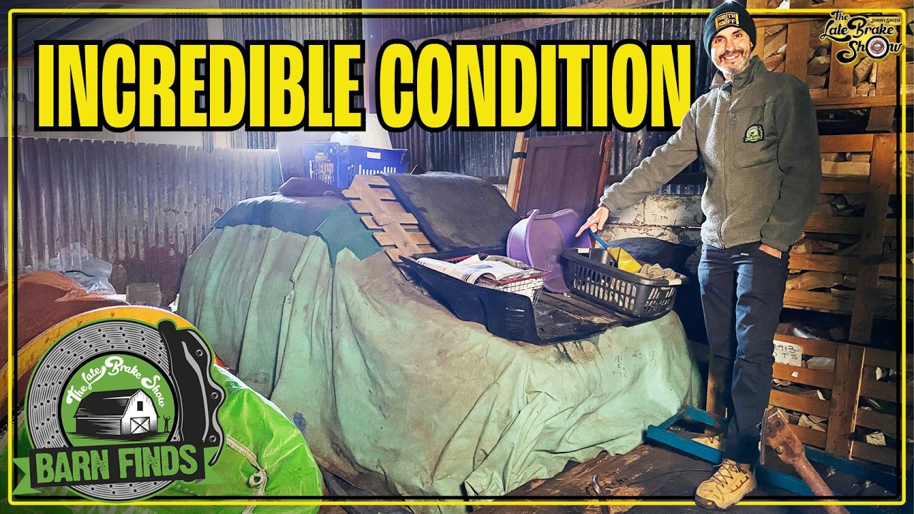 Genuine Barn Find Rare Fast Ford Lost for 20 Years - Will It Run? - YouTube