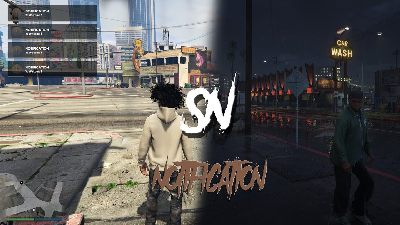 Sn_ | Fivem Notification | Standalone - YouTube