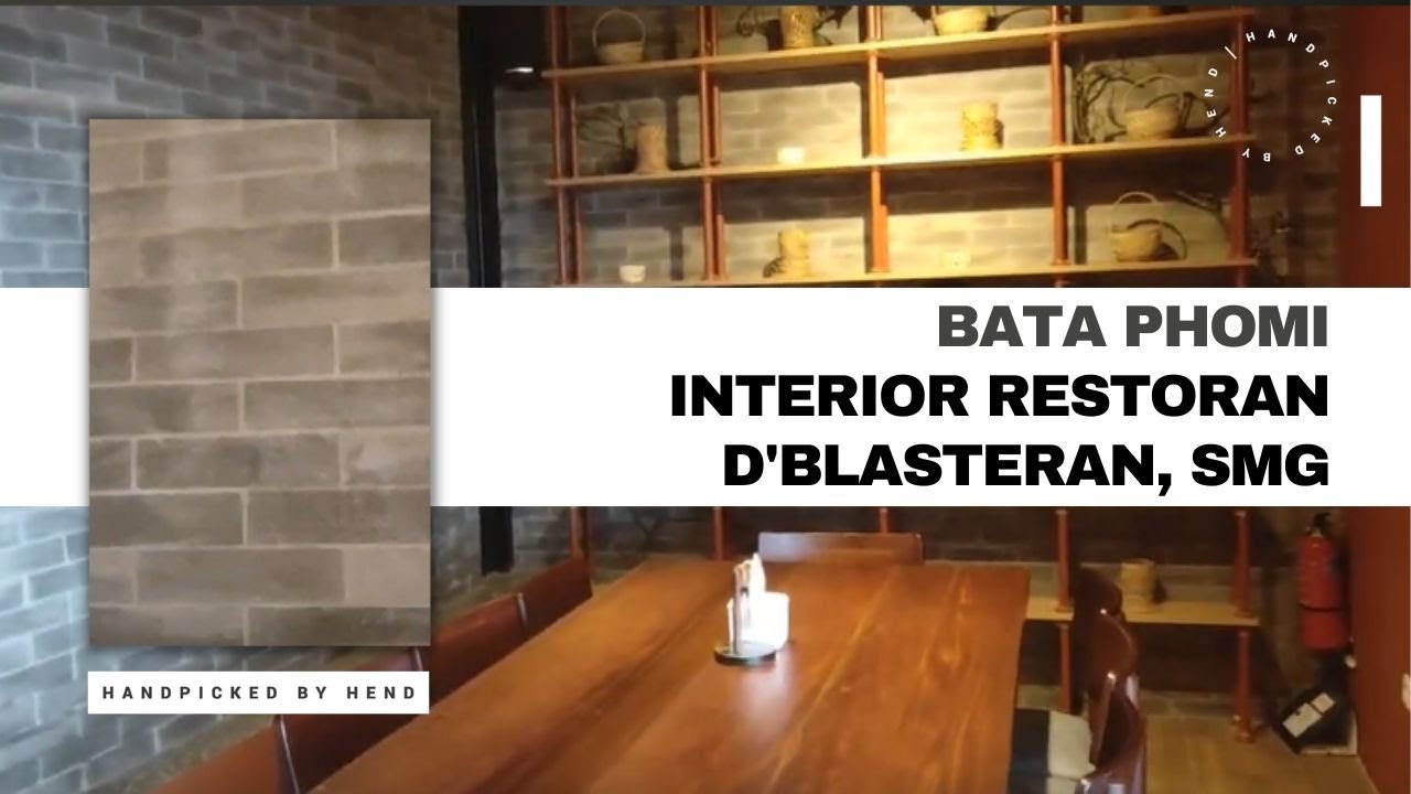 Bata phomi!! bungkus interior restoran yang baru buka di semarang!! d ...
