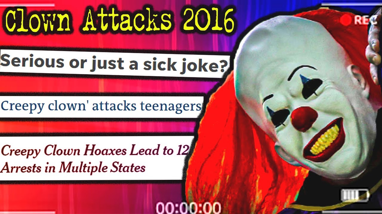 The Strange Case of The 2016 Clown Epidemic - YouTube