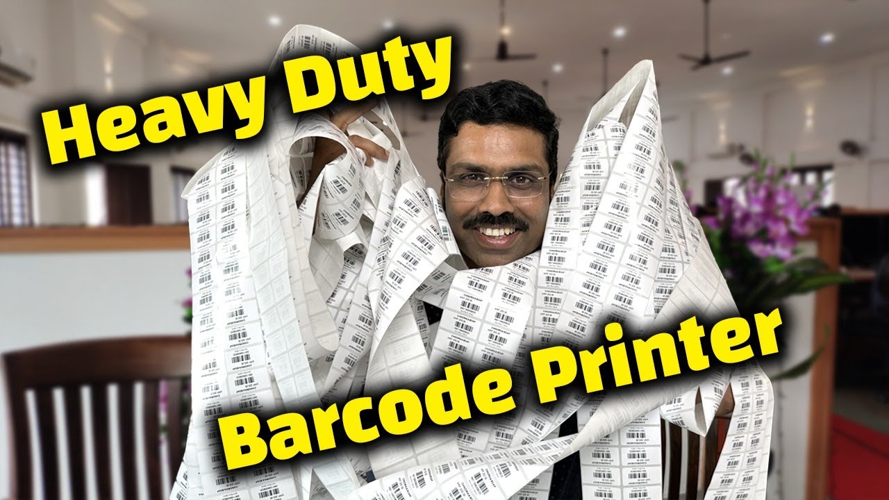 Heavy Duty Barcode Label Printer from Xpritner 2023 - YouTube