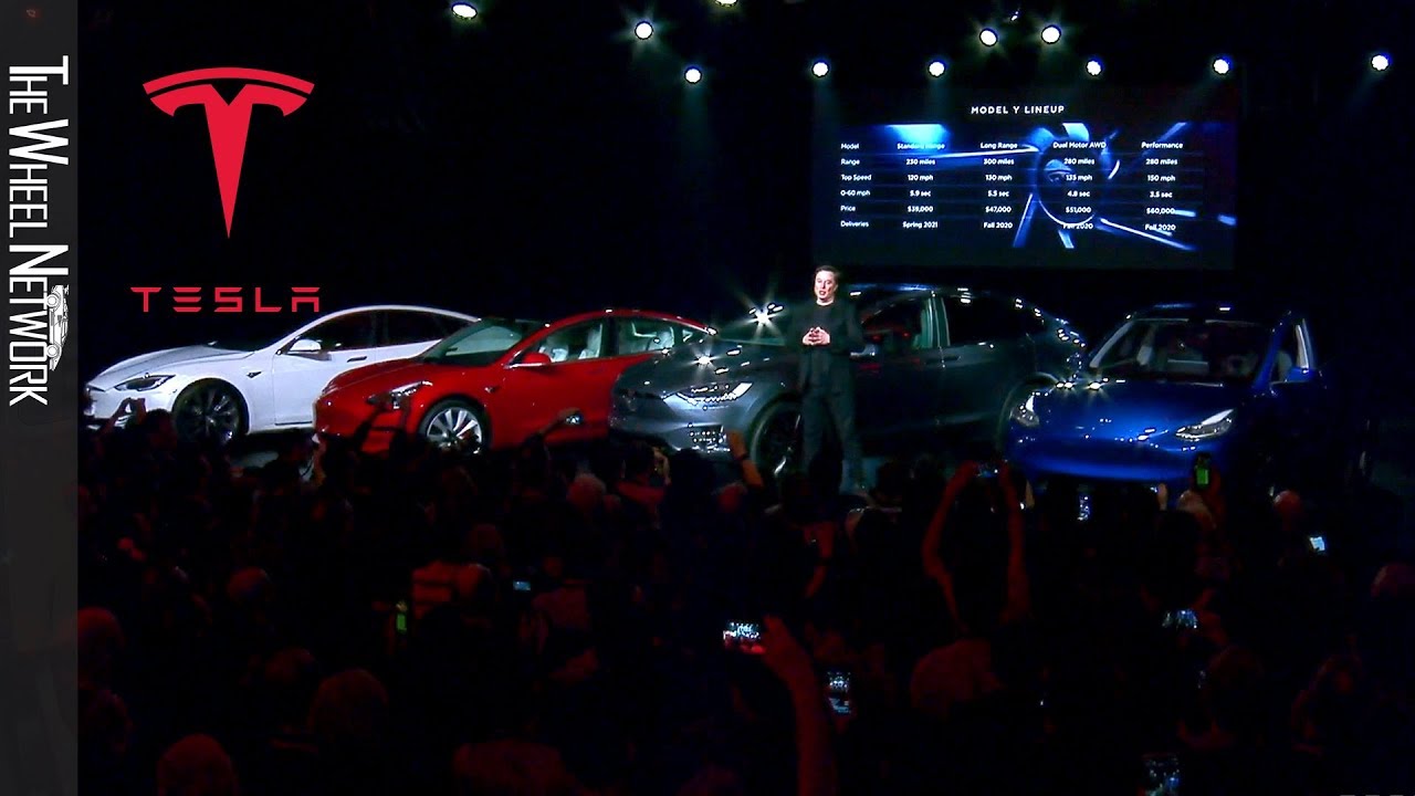 Tesla Model Y Reveal with Elon Musk - YouTube