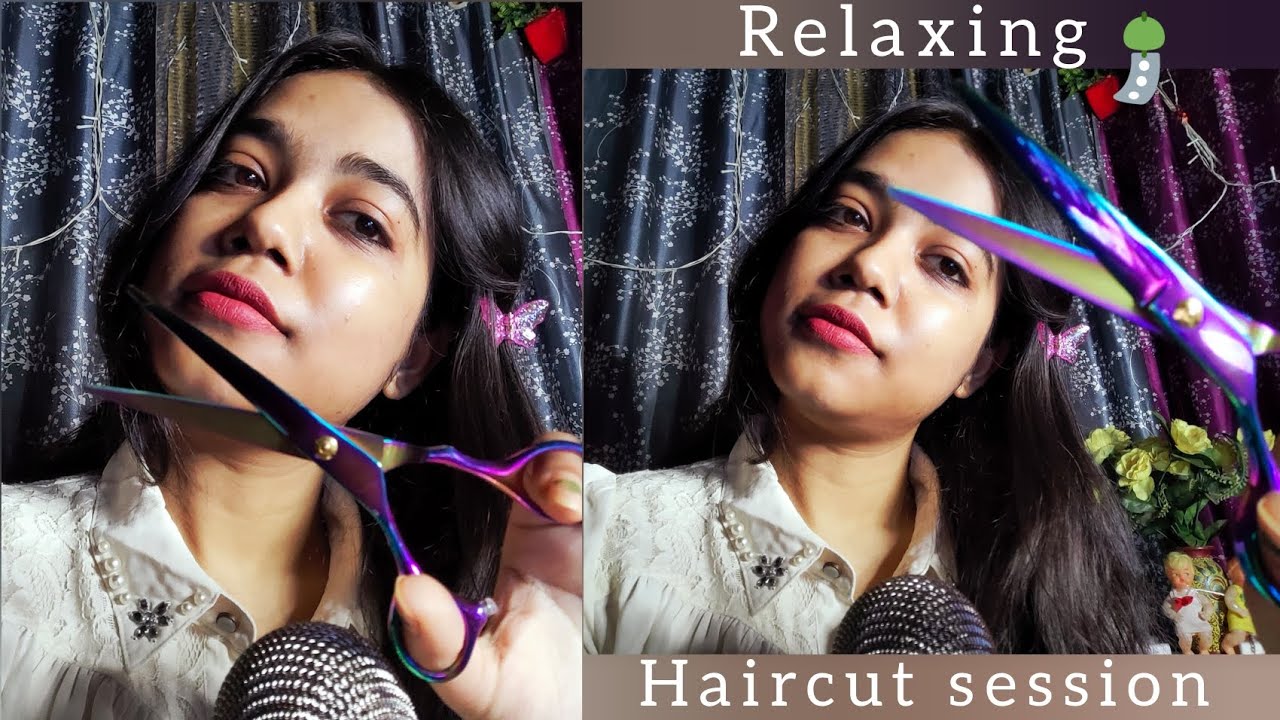 ASMR~MOST RELAXING HAIRCUT SESSION💇🏾‍♀️ - YouTube