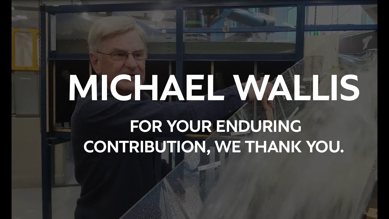 Entura's Michael Wallis celebrates 60 years - YouTube