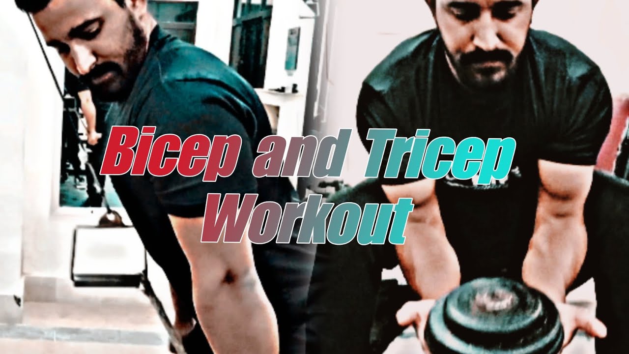 BICEP AND TRICEP WORKOUT🥵, HEAVYWEIGHT SESSION 💯🔥💪🏻🏋🏻 - YouTube