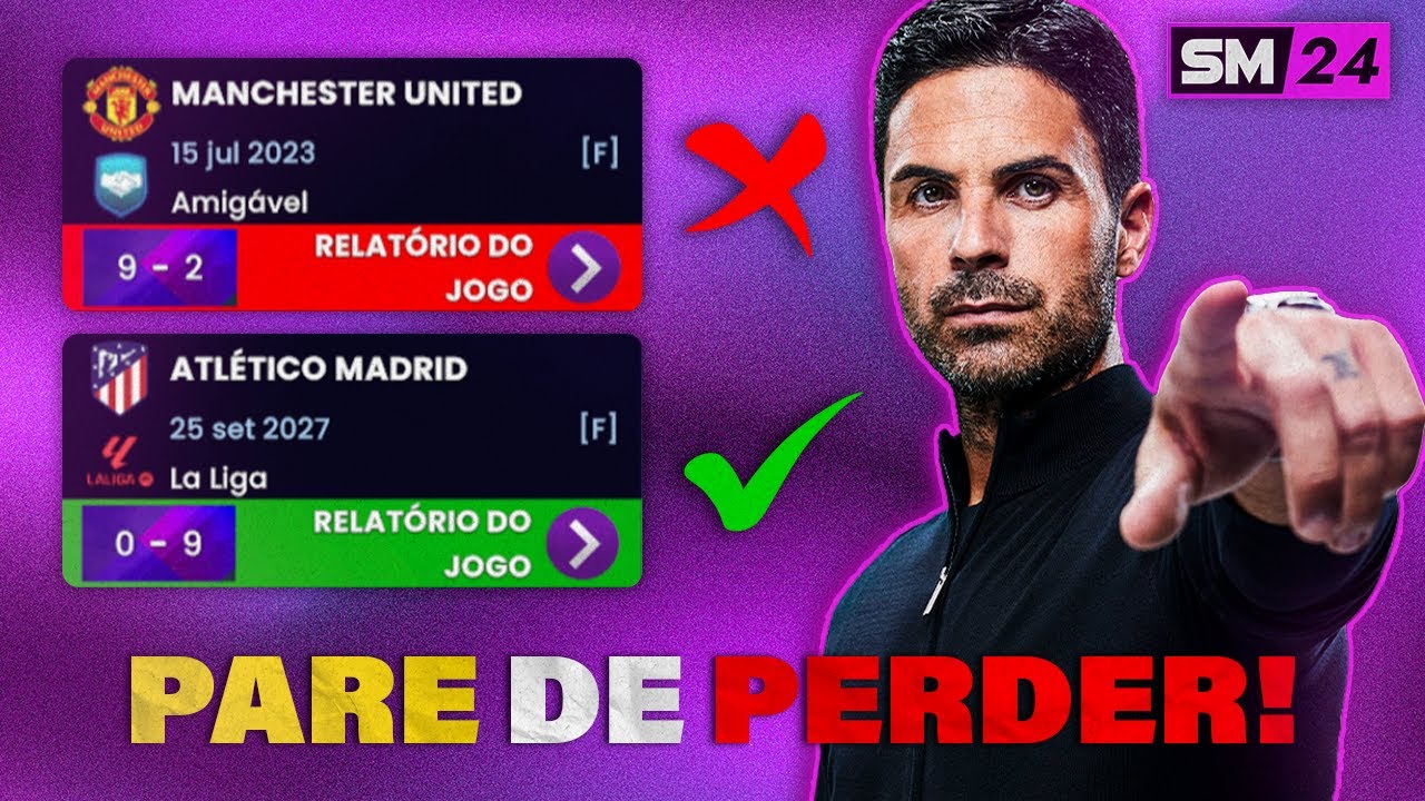 SM24: COMO GANHAR TODAS as PARTIDAS no SOCCER MANAGER 2024? - YouTube